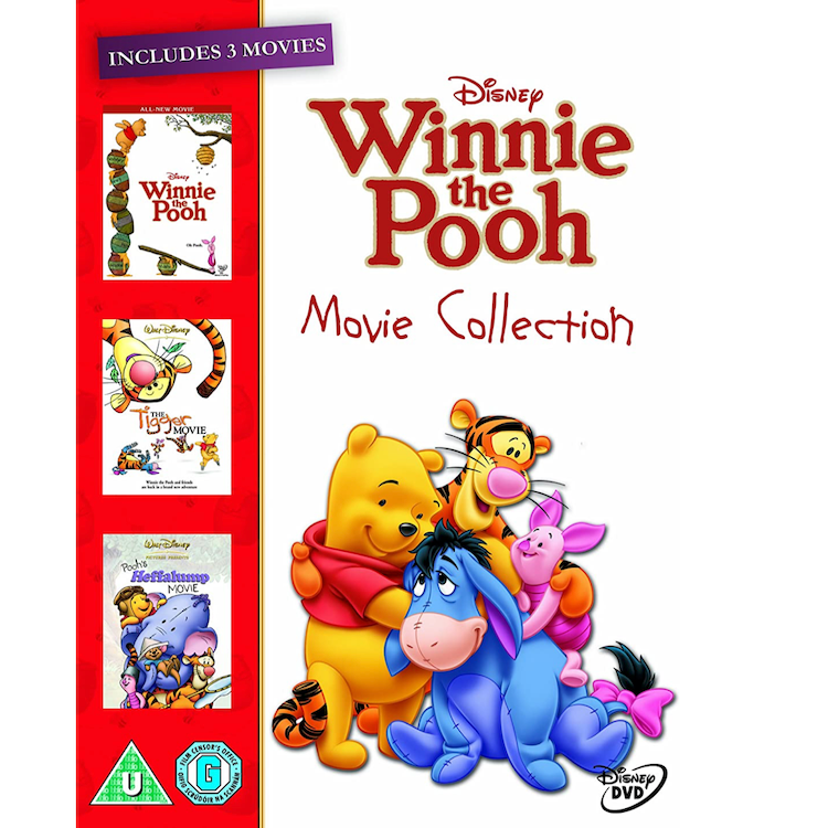 The Winnie the Pooh Movie Collection - 3 Disc DVD | Pooh Corner Hartfield